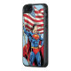 Superman Holding US Flag Otterbox iPhone Case | Zazzle