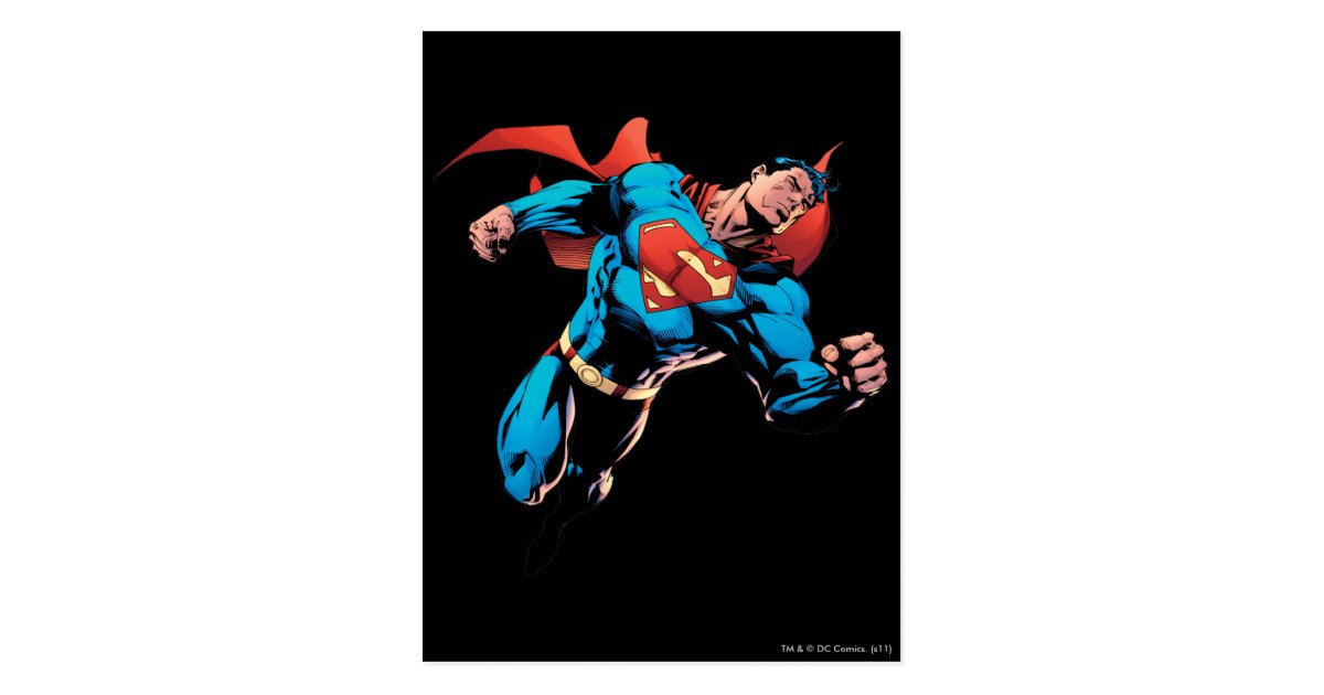Superman in suit postcard | Zazzle.com