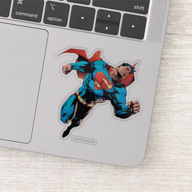Superman in suit sticker | Zazzle