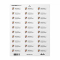 Superman Layered Rainbow Logo Label | Zazzle