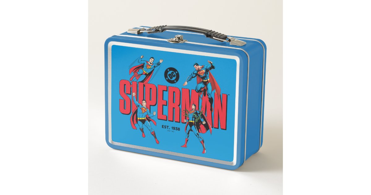 Superman Legends Forever Graphic Metal Lunch Box | Zazzle