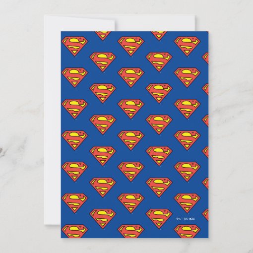Superman Logo | Chalkboard Super Hero Birthday Invitation | Zazzle