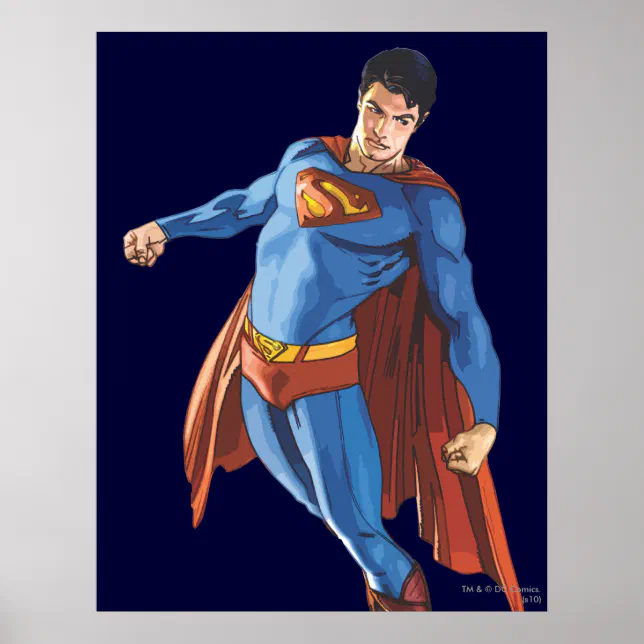 Superman Looking Down Poster | Zazzle