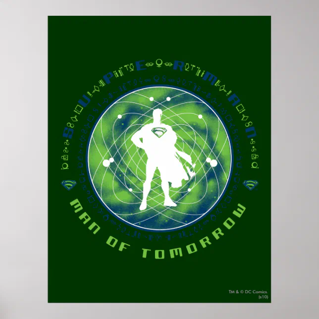 Superman Man of Tomorrow Poster | Zazzle