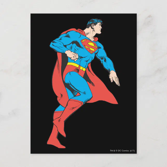 Superman Profile Postcard | Zazzle