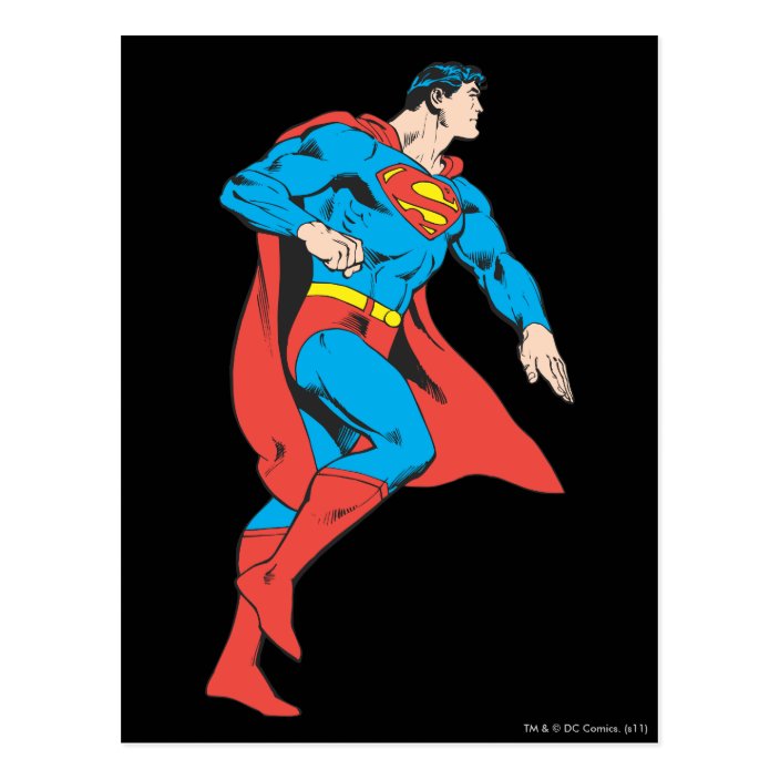 Superman Profile Postcard | Zazzle.com