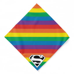Superman Rainbow Logo Bandana | Zazzle