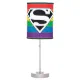 Superman Rainbow Logo Table Lamp | Zazzle