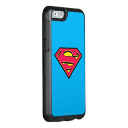 Superman S-Shield | Classic Logo 3 Otterbox iPhone Case | Zazzle
