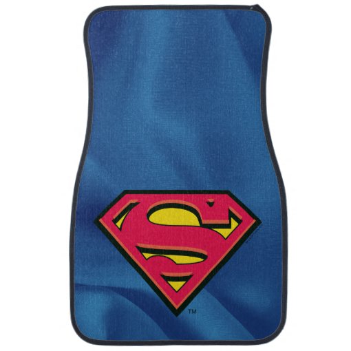 Superman S-Shield | Classic Logo Car Mat | Zazzle