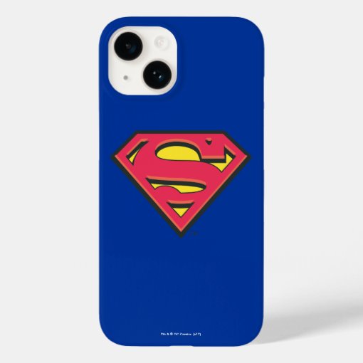 Superman S-Shield | Classic Logo Case-Mate iPhone Case | Zazzle