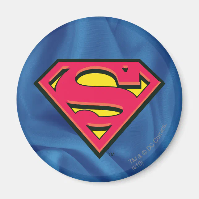 Superman S-Shield | Classic Logo Magnet | Zazzle