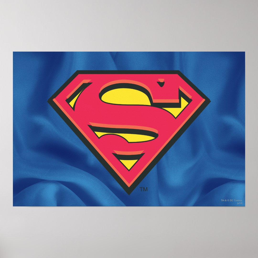 Superman S-Shield | Classic Logo Poster | Zazzle