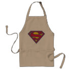Superman S-Shield | Dot Logo Adult Apron | Zazzle