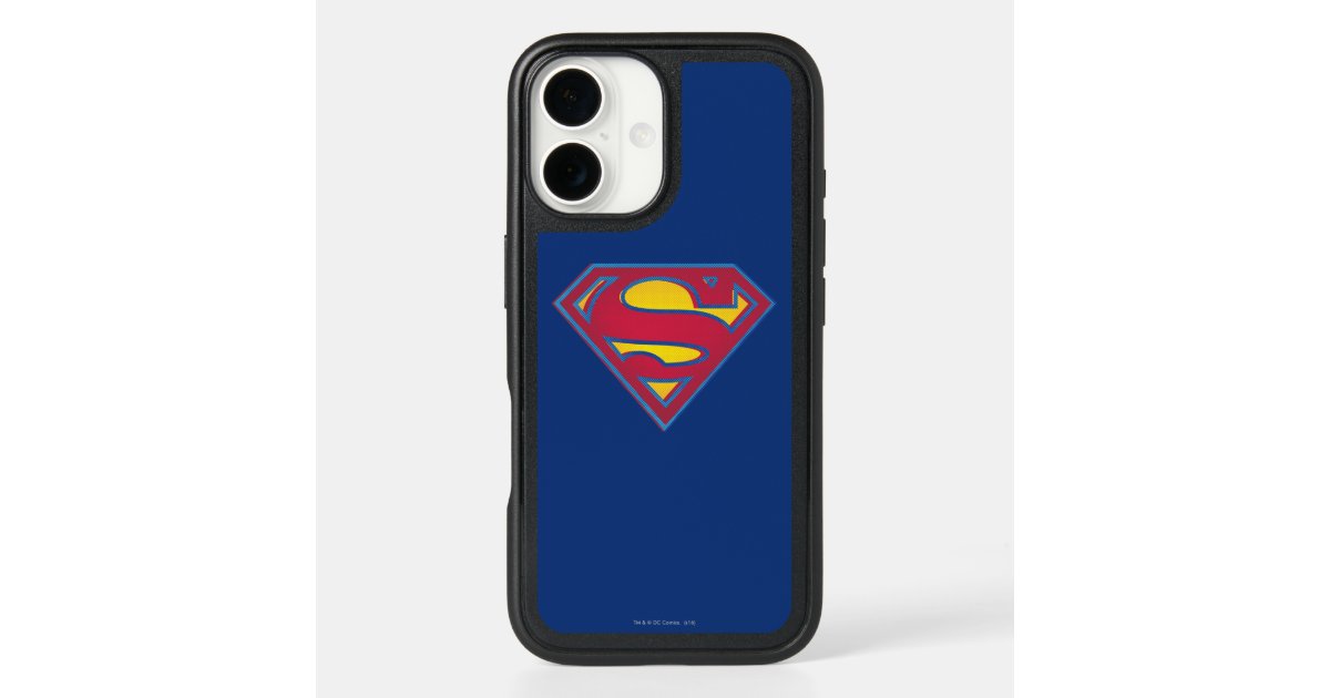 Superman S-Shield | Dot Logo Otterbox iPhone Case | Zazzle