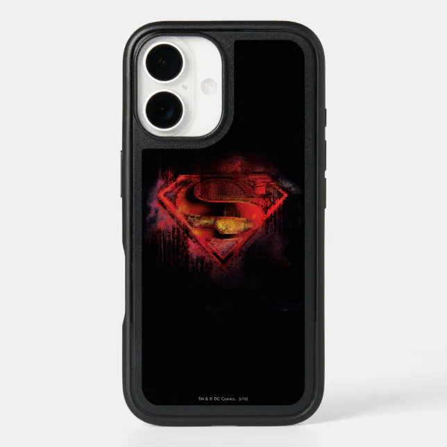 Superman S-Shield | Painted Logo Otterbox iPhone Case | Zazzle