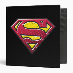 Superman S-Shield | Scratches Logo Binder | Zazzle