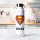 Superman S-Shield | Superman Logo | Add Your Name Water Bottle | Zazzle