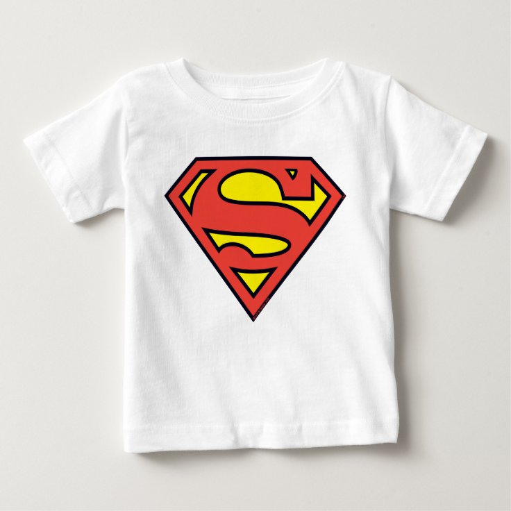 Superman S-Shield | Superman Logo Baby T-Shirt | Zazzle