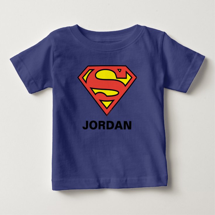 Superman S-Shield | Superman Logo Baby T-Shirt | Zazzle