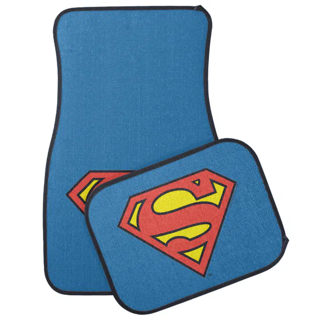 Superman S-Shield | Superman Logo Car Mat | Zazzle