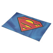 Superman S-Shield | Superman Logo Cloth Placemat | Zazzle