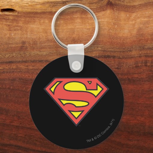 Superman S-Shield | Superman Logo Keychain | Zazzle