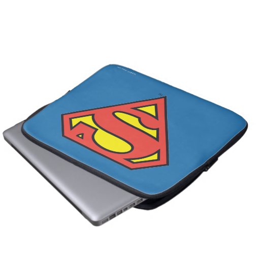 Superman S-Shield | Superman Logo Laptop Sleeve | Zazzle