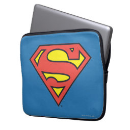 Superman S-Shield | Superman Logo Laptop Sleeve | Zazzle