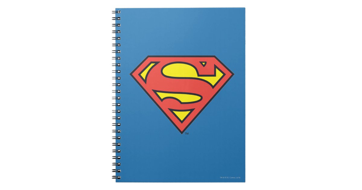 Superman S-Shield | Superman Logo Notebook | Zazzle
