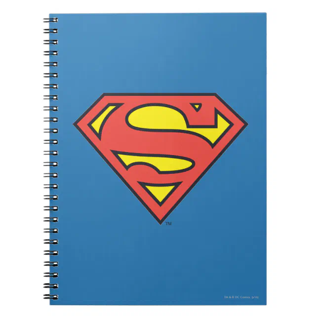 Superman S-Shield | Superman Logo Notebook | Zazzle