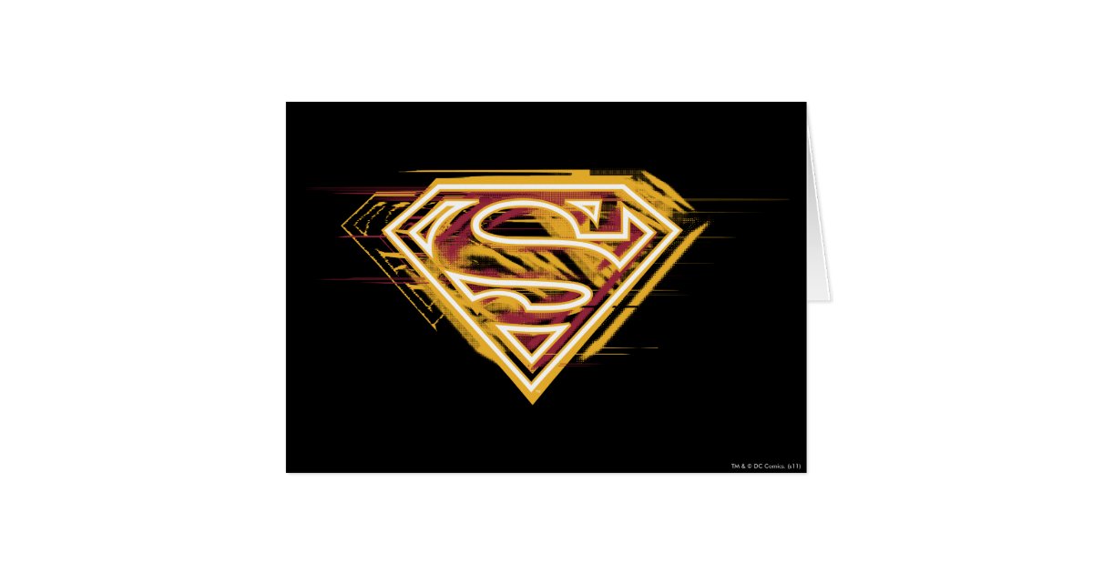 Superman S-Shield | Yellow and Red Logo | Zazzle