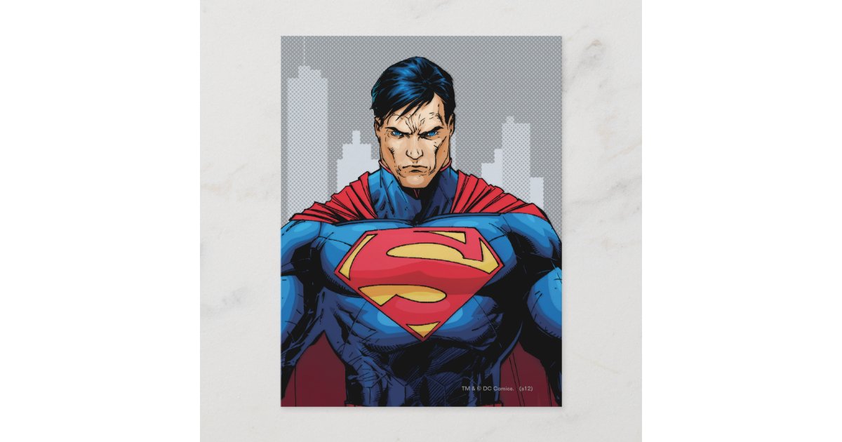 Superman Standing Postcard | Zazzle
