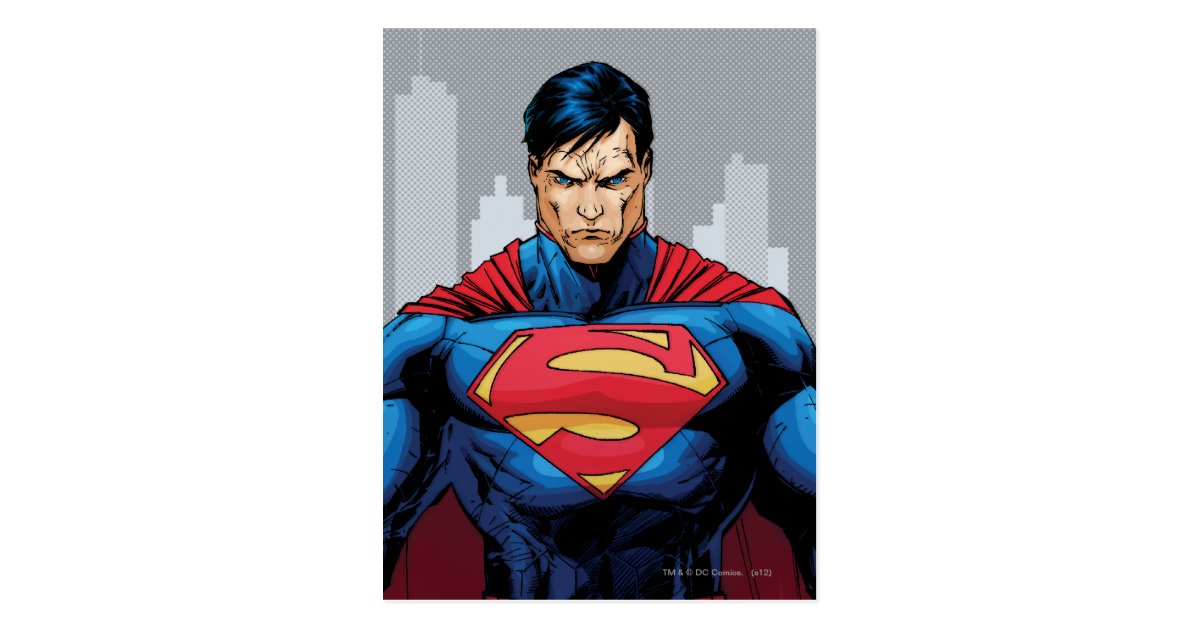 Superman Standing Postcard | Zazzle.com