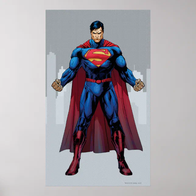 Superman Standing Poster | Zazzle