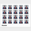 Superman Standing Square Sticker | Zazzle