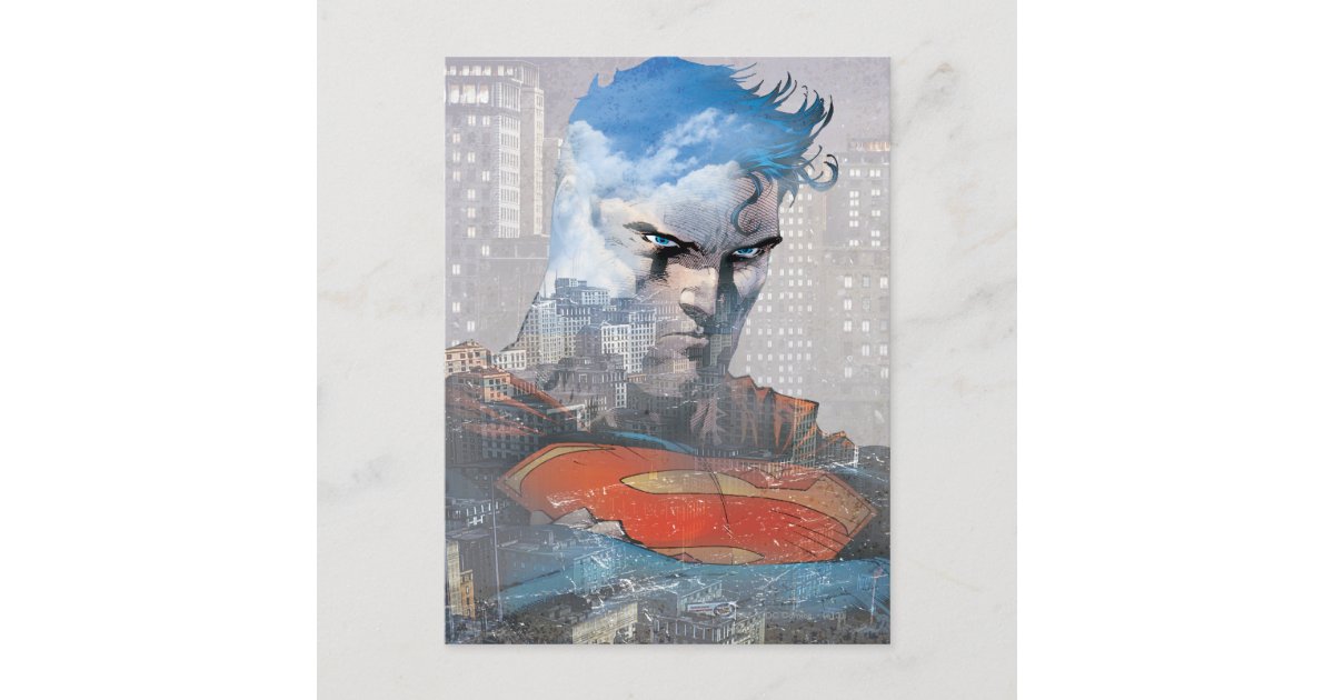 Superman Stare Postcard | Zazzle