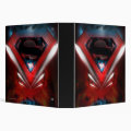 Superman Stylized | Futuristic Logo Binder | Zazzle