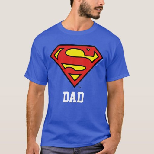 Superman | Super Dad T-Shirt | Zazzle