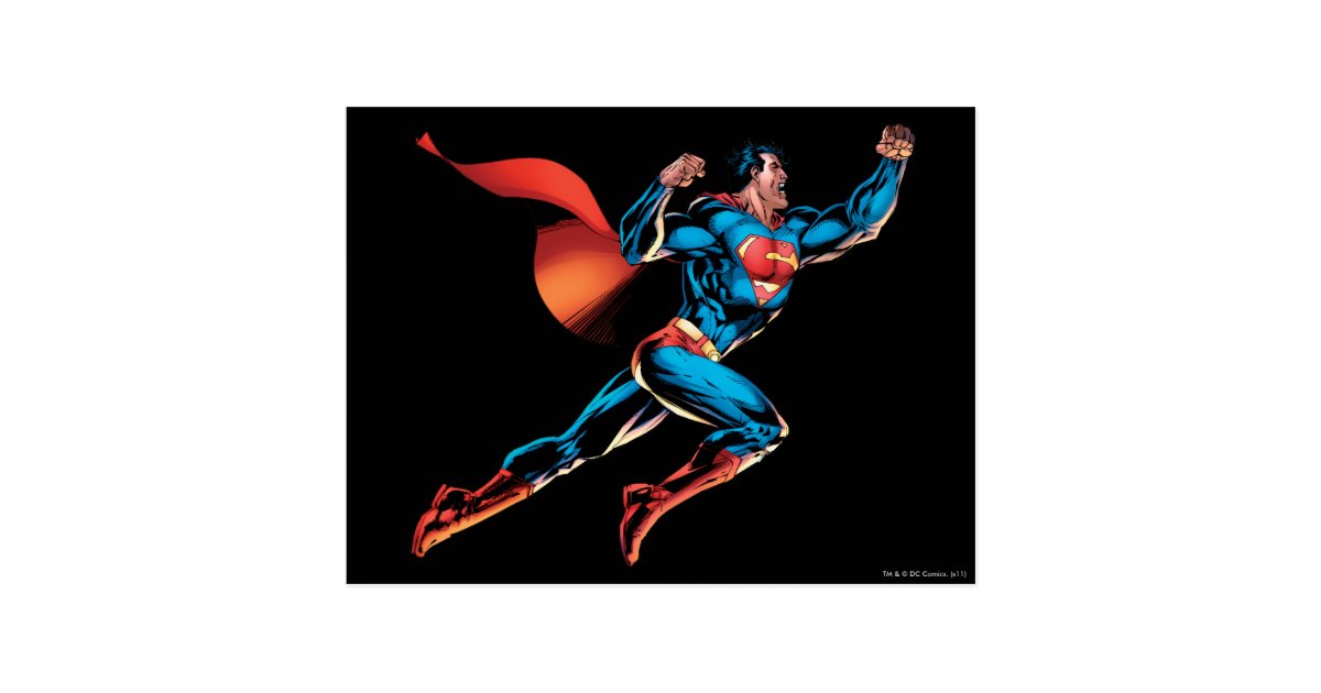 Superman Yells Postcard | Zazzle.com