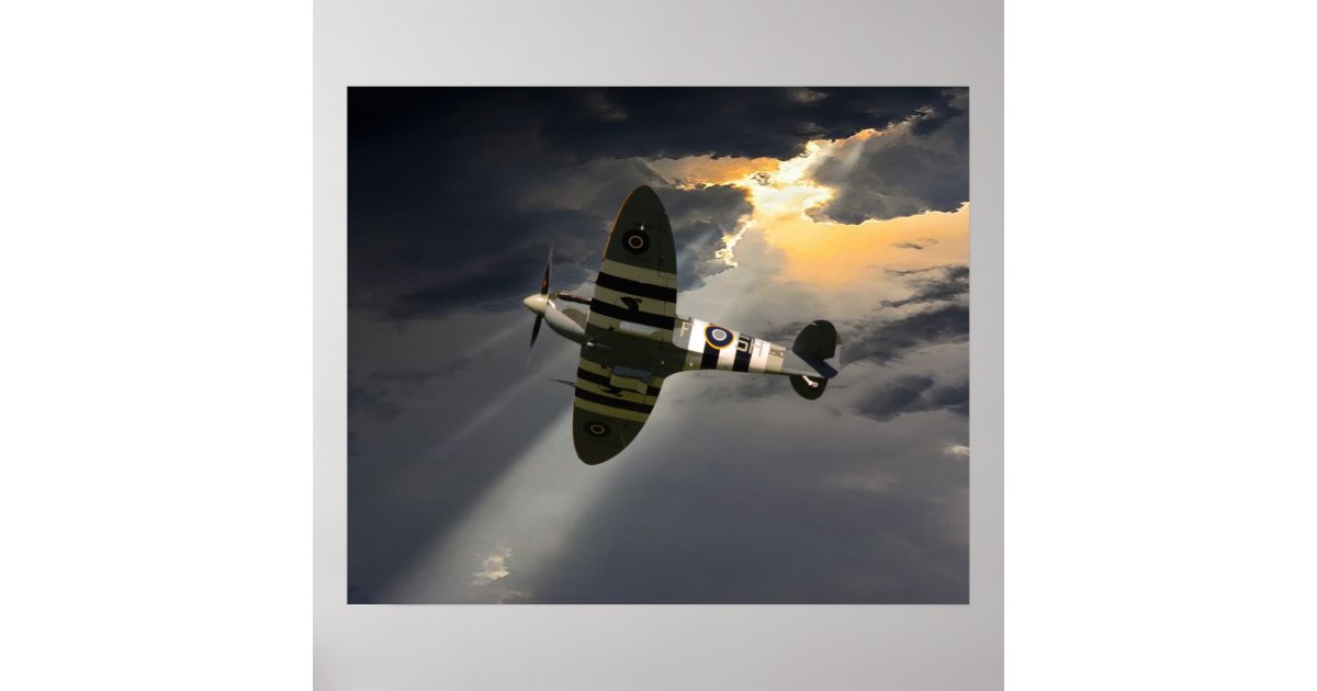 Supermarine Spitfire Poster | Zazzle
