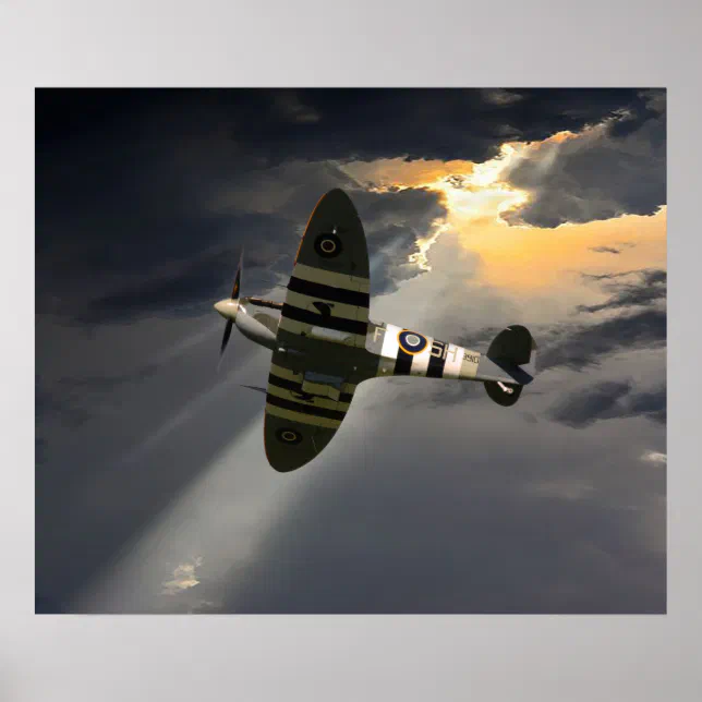 Supermarine Spitfire Poster | Zazzle