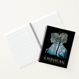 Supernatural Winchester Bros Forest Graphic Notebook | Zazzle