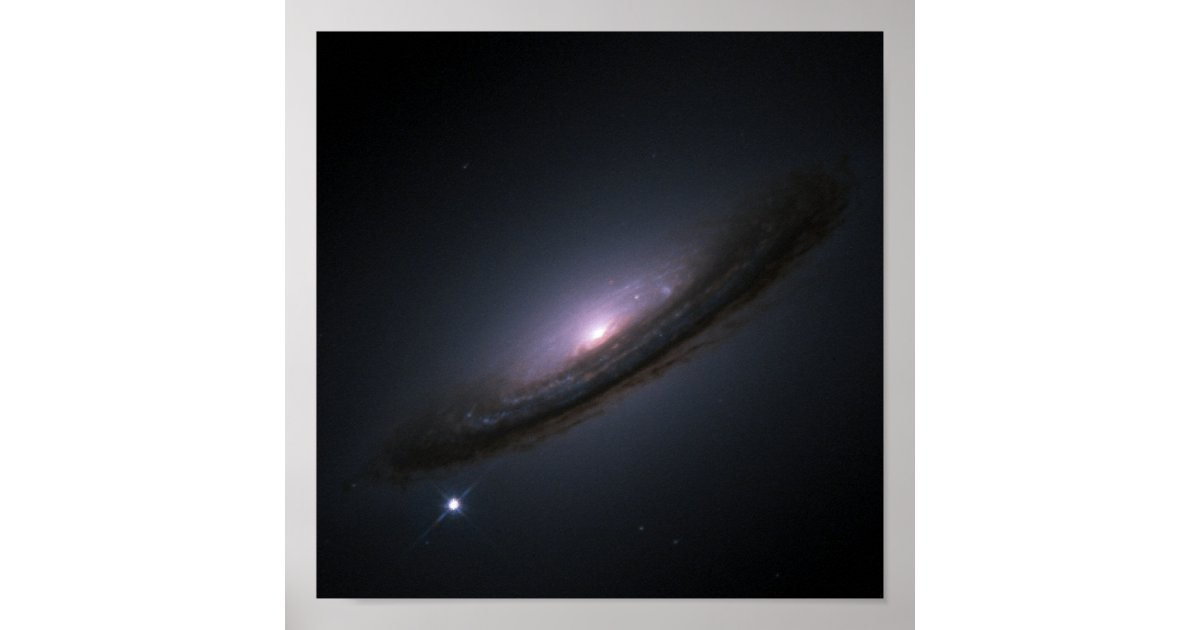 Supernova 1994D disk galaxy NASA Poster | Zazzle