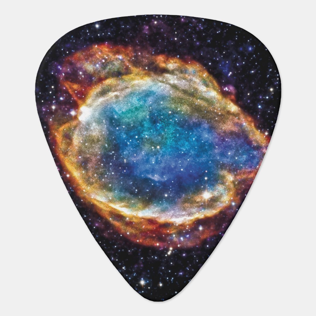 Supernova Remnant G299.2-2.9 NASA Space Photo Guitar Pick | Zazzle