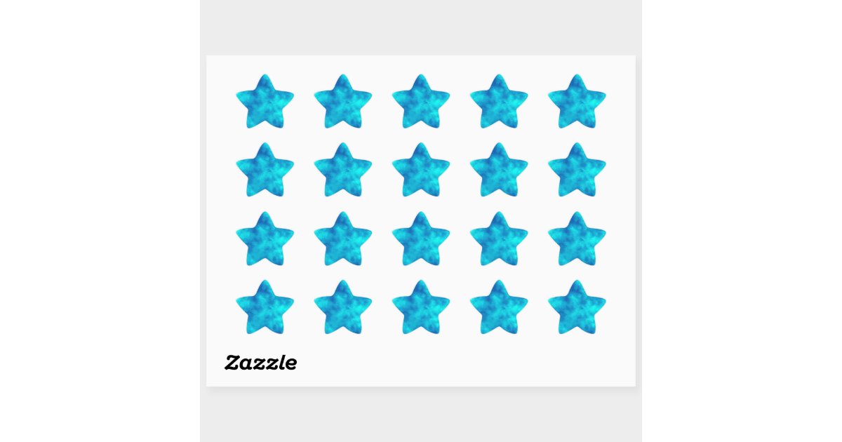 SuperNova Star Sticker | Zazzle