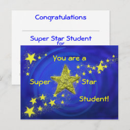 Superstar Postcard | Zazzle