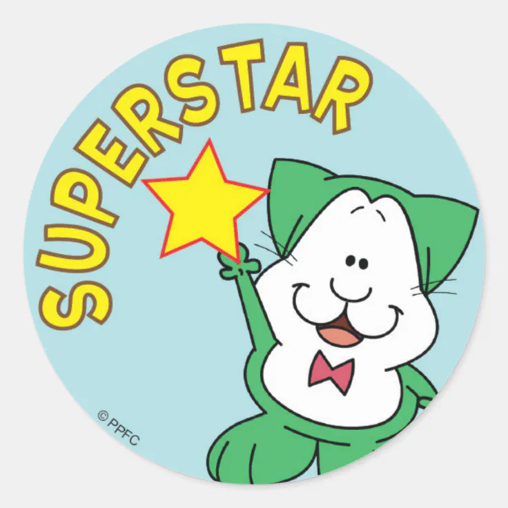 Superstar Sticker | Zazzle