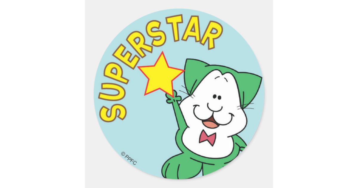 Superstar Sticker | Zazzle