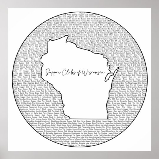 Supper Clubs of Wisconsin Poster | Zazzle.com